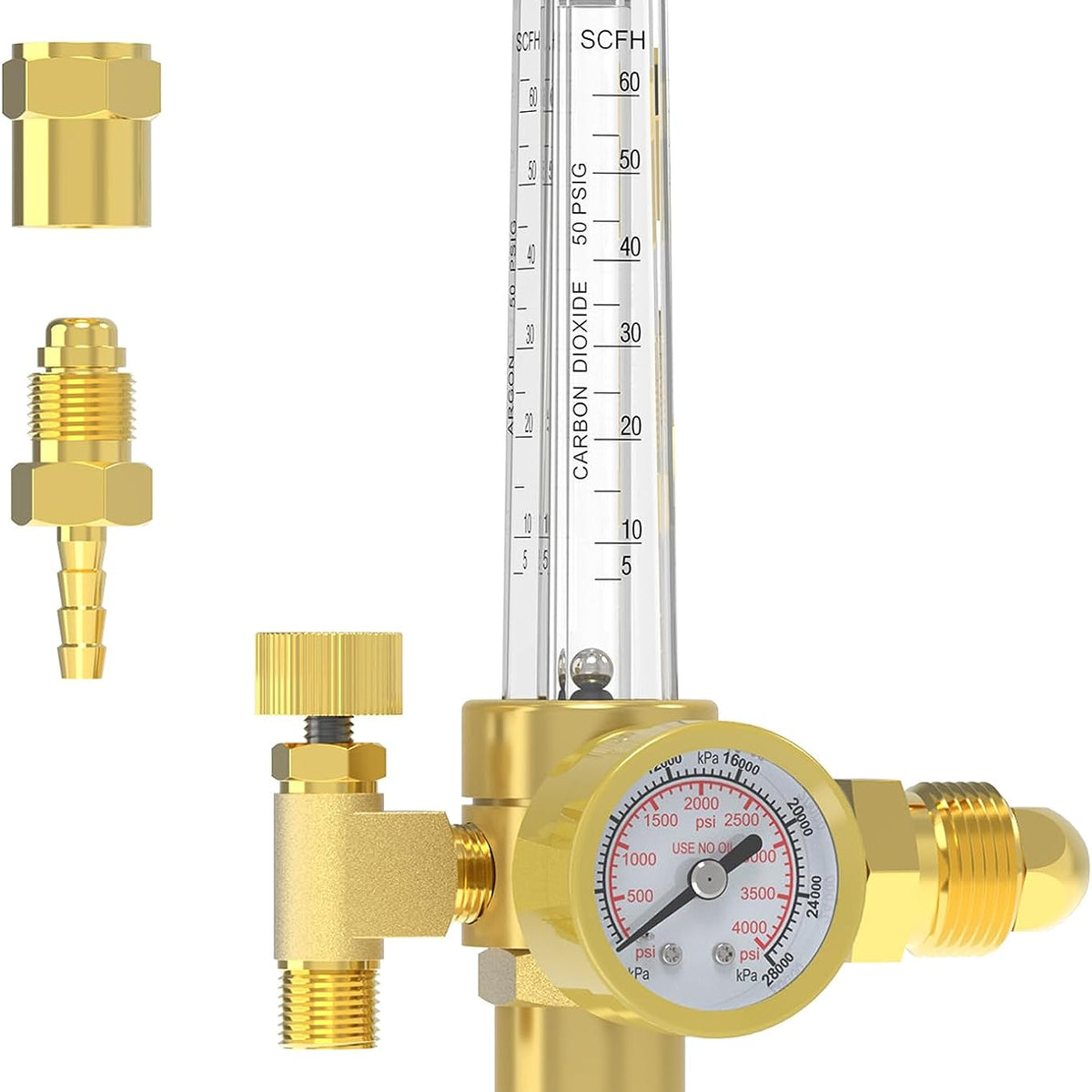 Flow 1440 : Gas Regulator Argon/CO2 MiG Flow Meter – ADVCRS