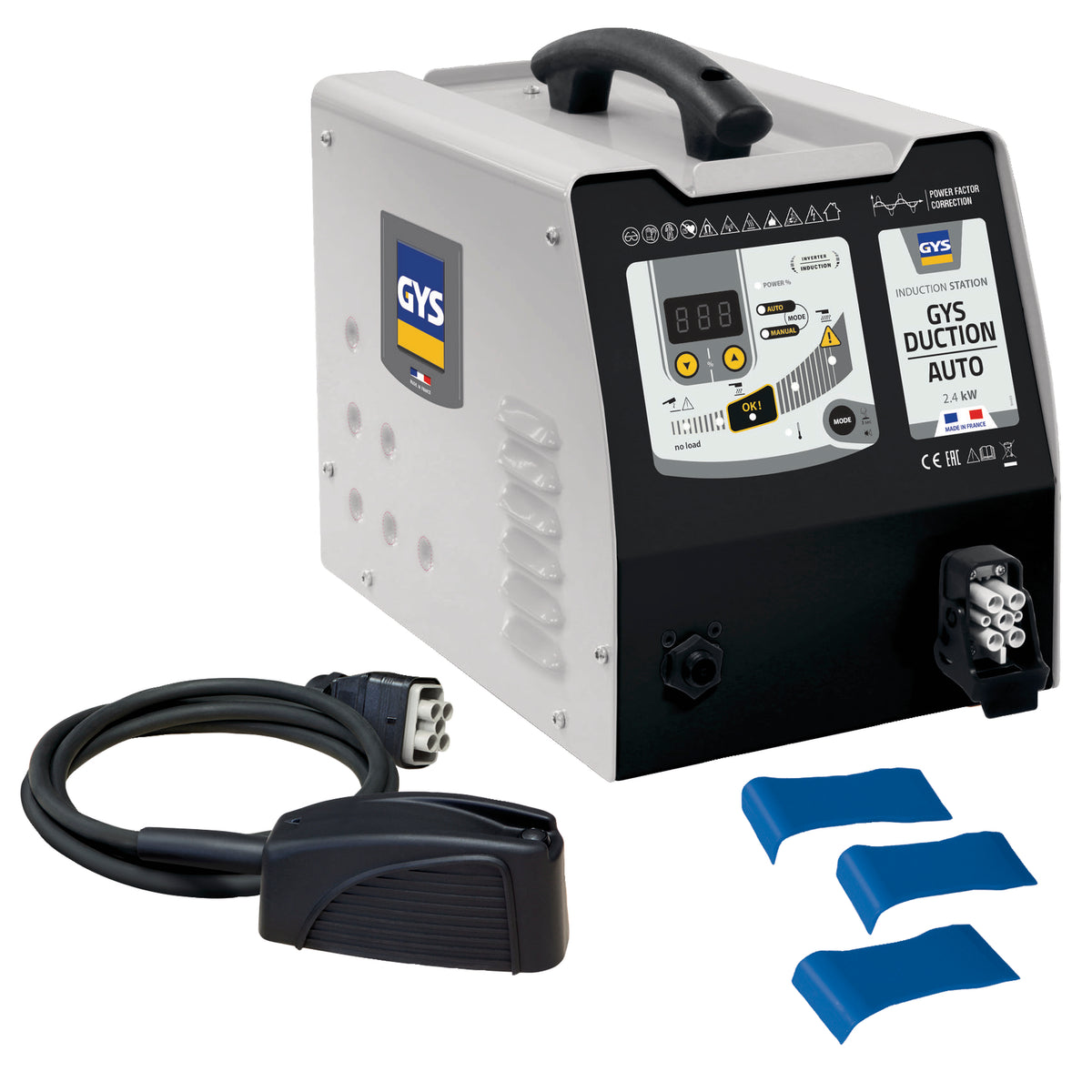 GYSDUCTION AUTO GLASS (Generator+glass inductor+3 chocks) – ADVCRS