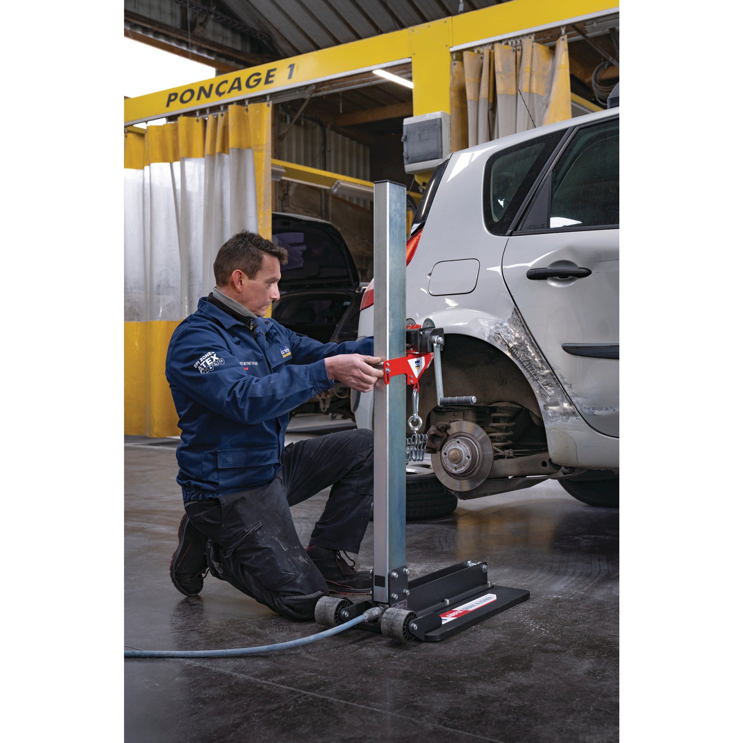 GYS AIRFIX Pulling Tower – 770 lbs Pulling Force for Precision Dent Repair – ADVCRS