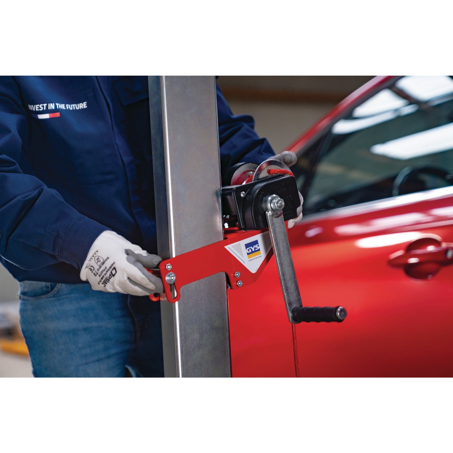 GYS AIRFIX Pulling Tower – 770 lbs Pulling Force for Precision Dent Repair – ADVCRS