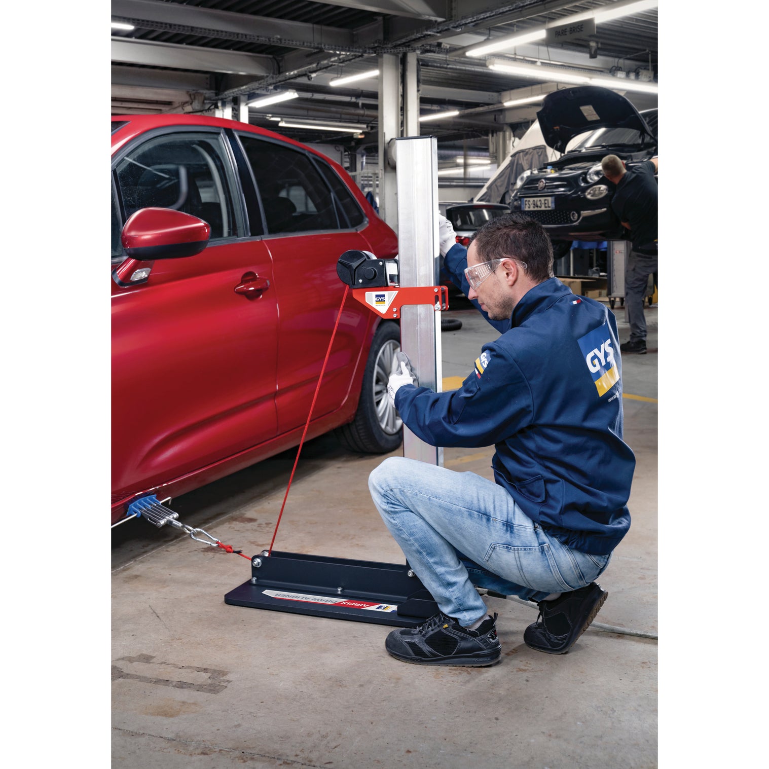 GYS AIRFIX Pulling Tower – 770 lbs Pulling Force for Precision Dent Repair – ADVCRS